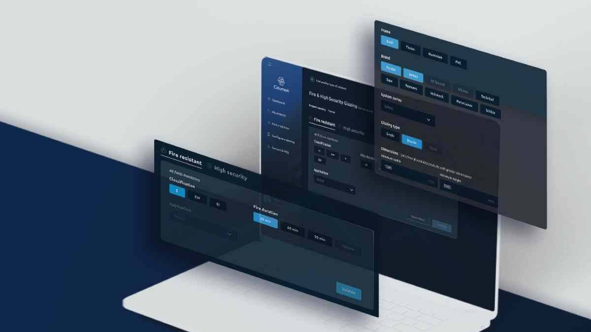 Calumen Solution Selector: Planungstool für Glasaufbauten | Haustec