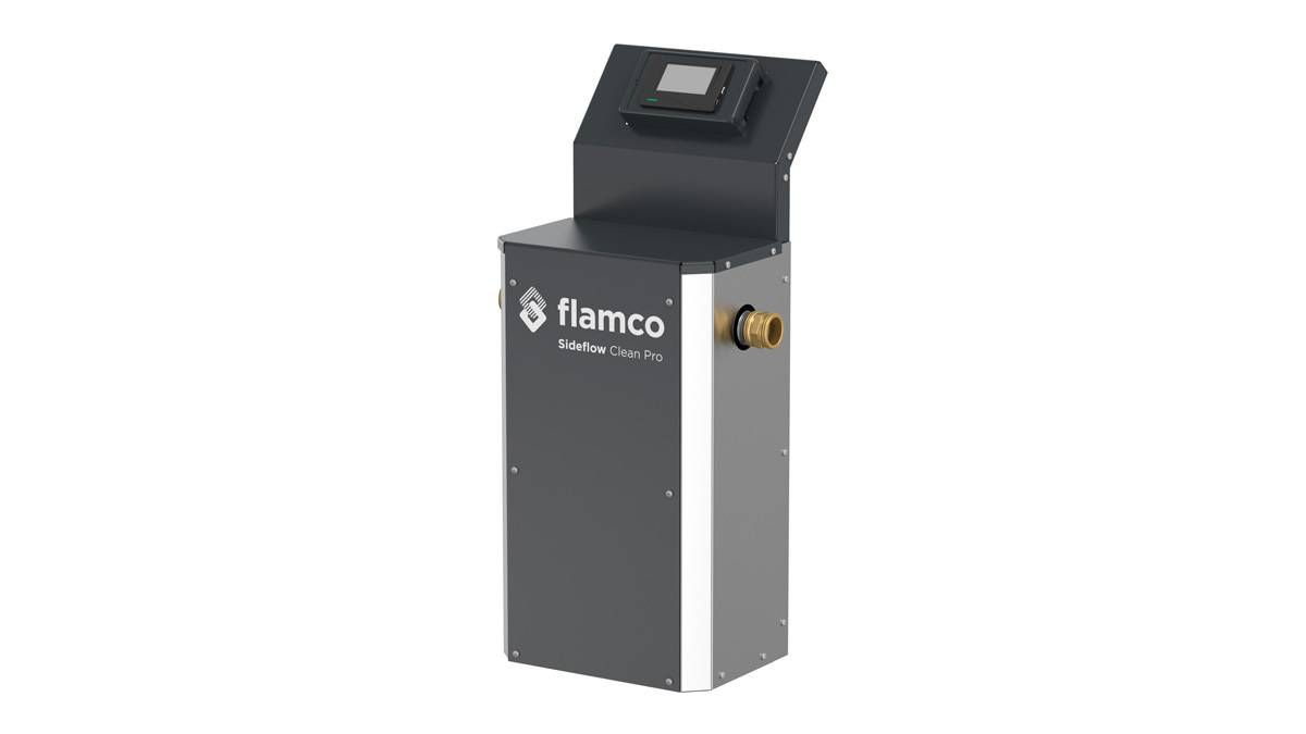 Effektiver Magnetit- und Schmutzfilter Sideflow Clean Pro von Flamco ...