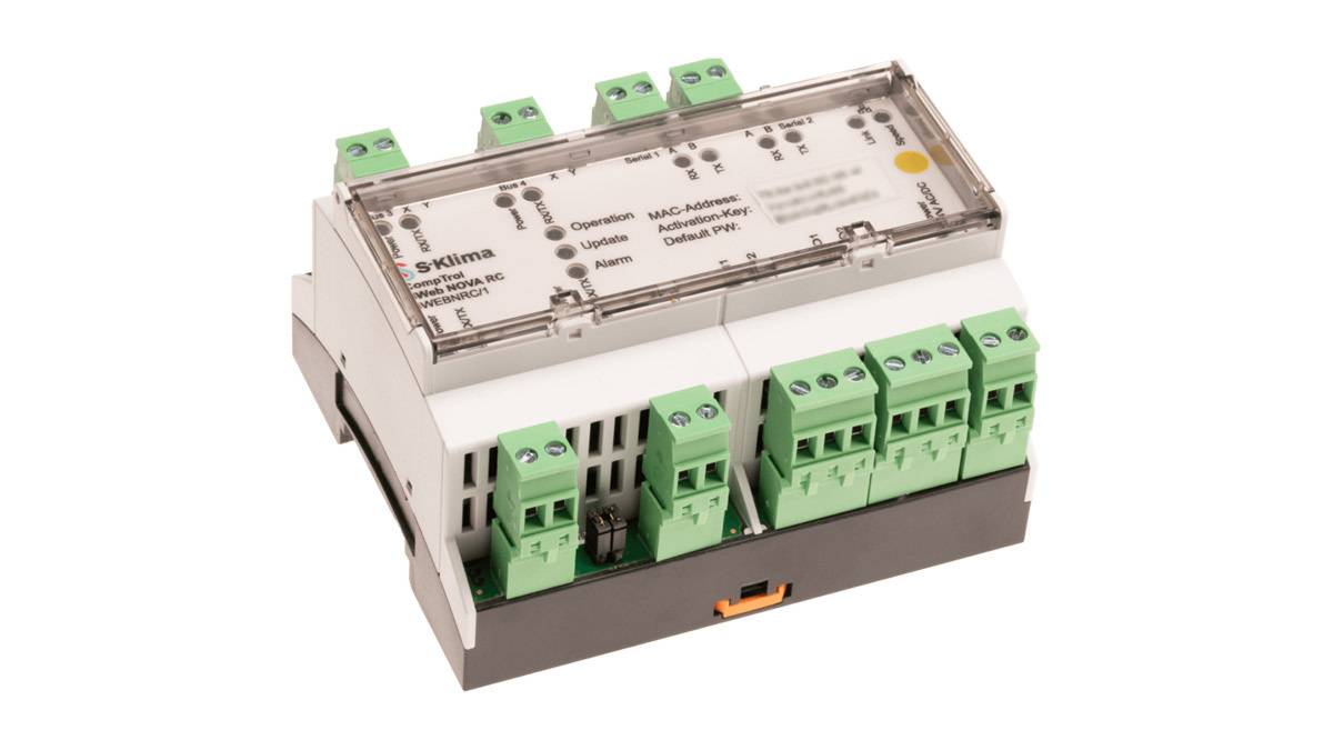S-Klima CompTrol 4Web Nova RC: Steuereinheit mit Webanbindung | Haustec