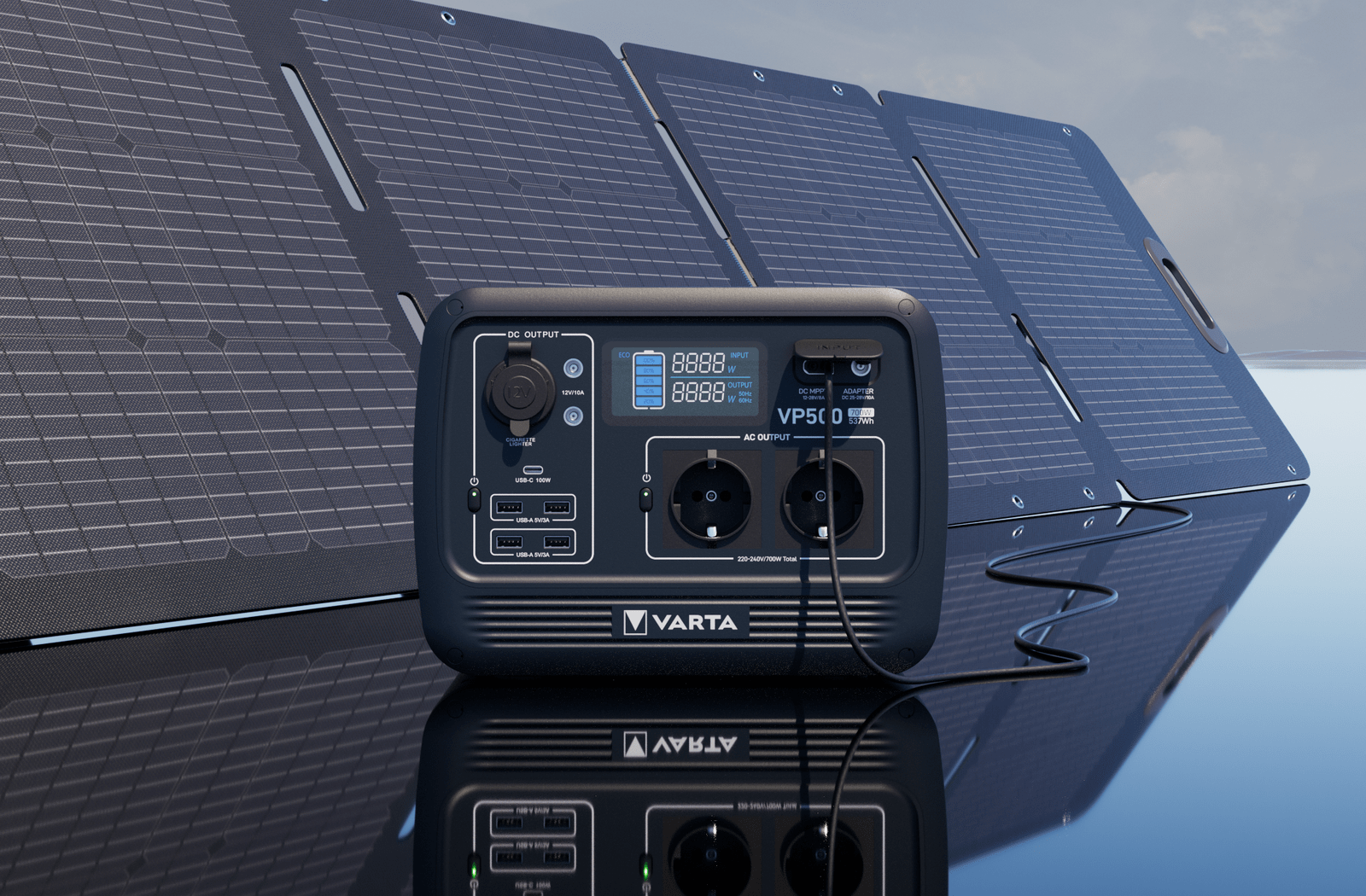 Varta: Mobile Power Station und Solar Panel für unabhängige Stromversorgung | Haustec