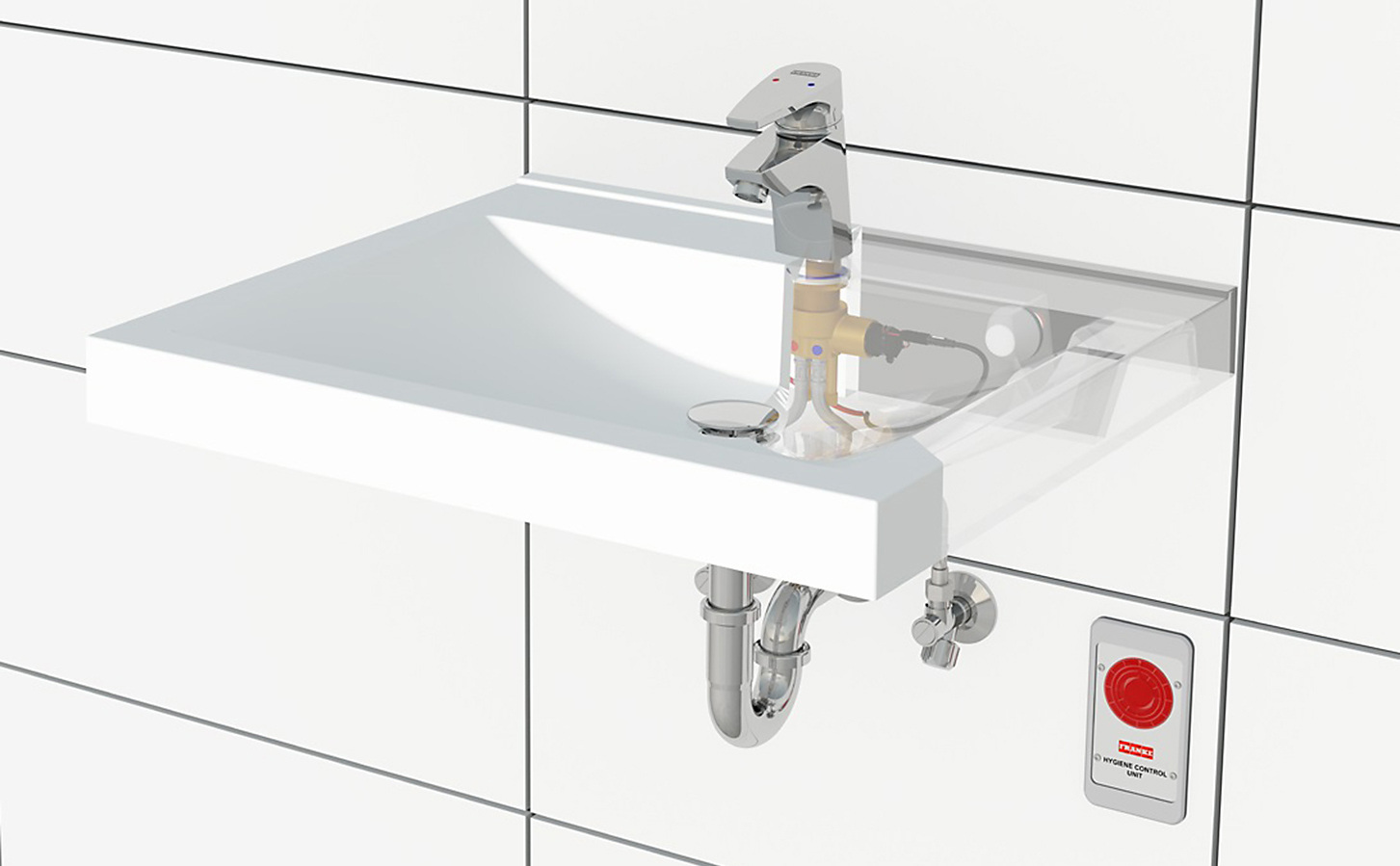 Franke Water Systems: Hygieneeinheit für Wandeinbau | Haustec