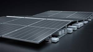 Aerocompact: Montagesystem Compactflat SN 2 für die PV-Installation auf Flachdächern | Haustec